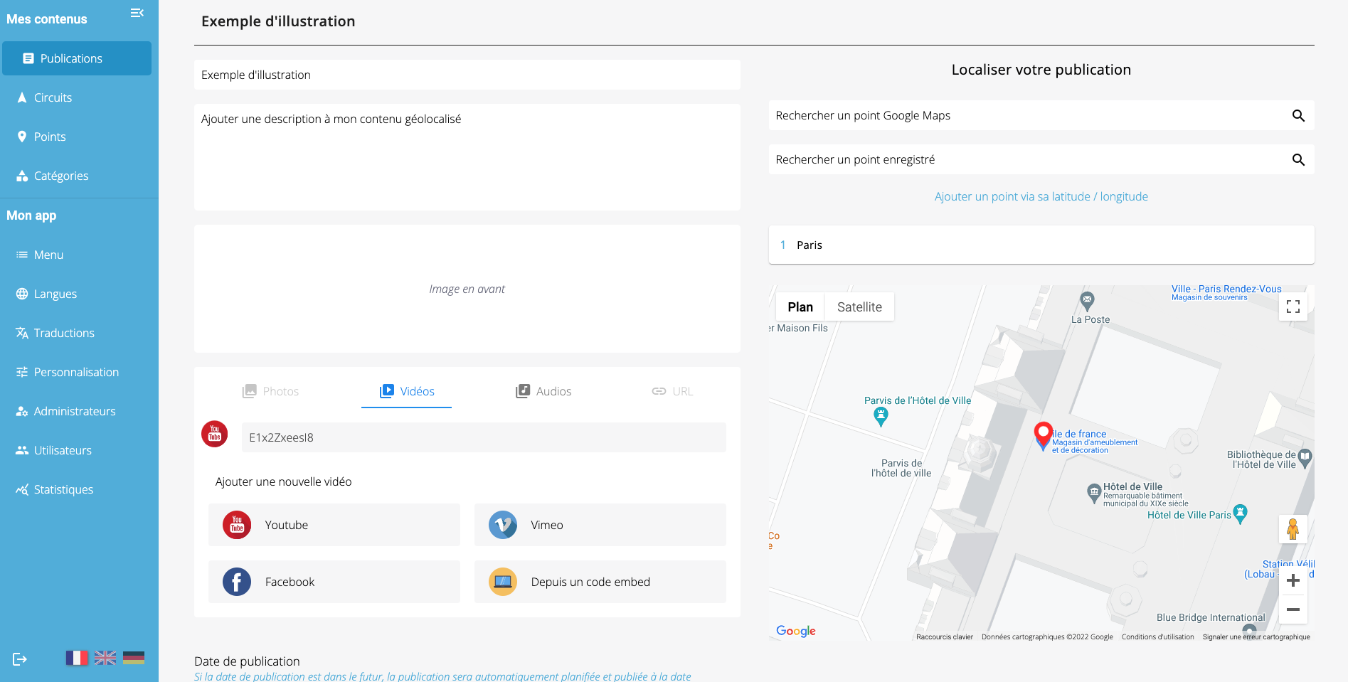 Un éco-système dédié aux contenus géolocalisés et intemporels des territoires - Geocontent ...